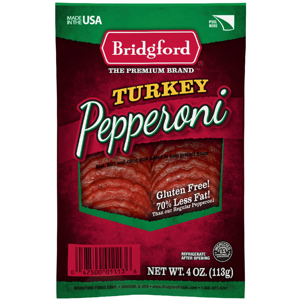 Bridgford Sliced Turkey Pepperoni | Total Wine & More