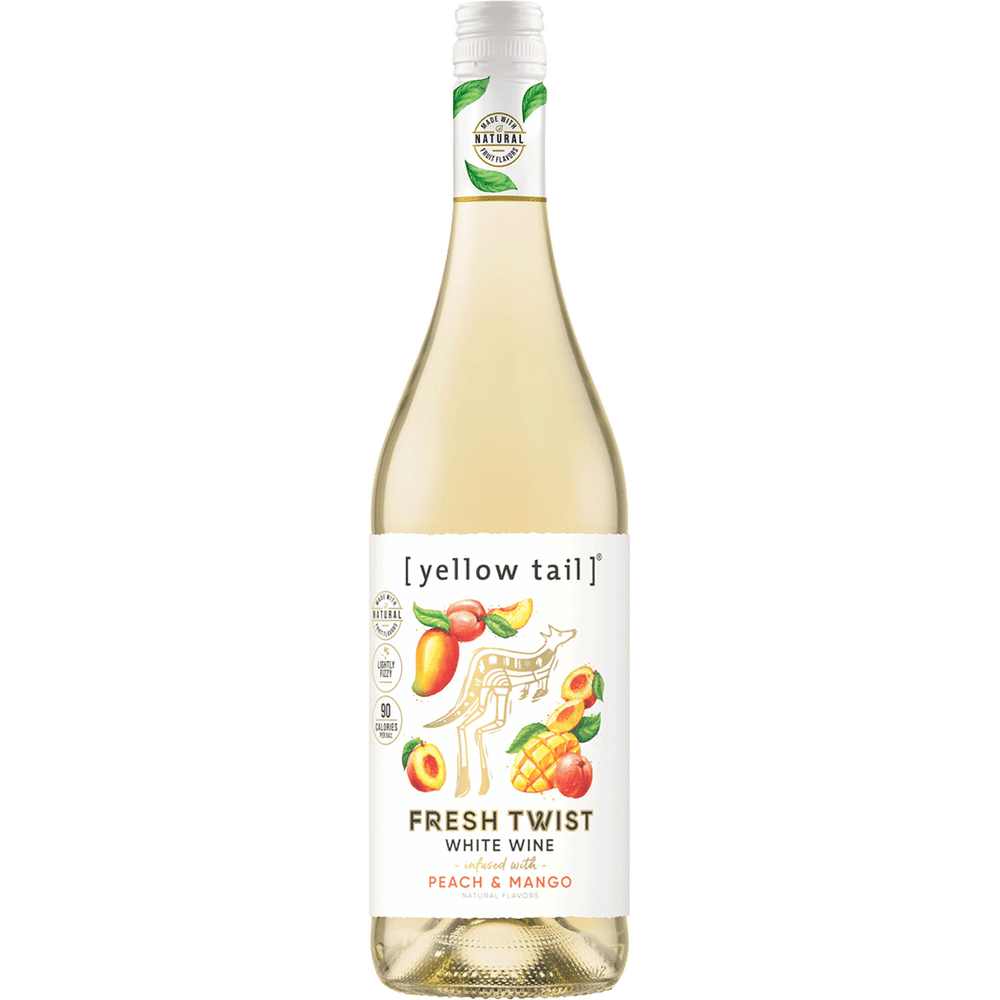 Yellow Tail Fresh Twist Peach & Mango | Total Wine & More