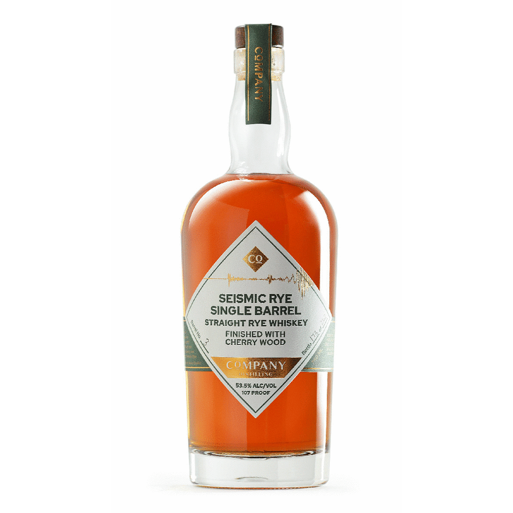 Company Distilling Seismic Rye Whiskey | Total Wine & More