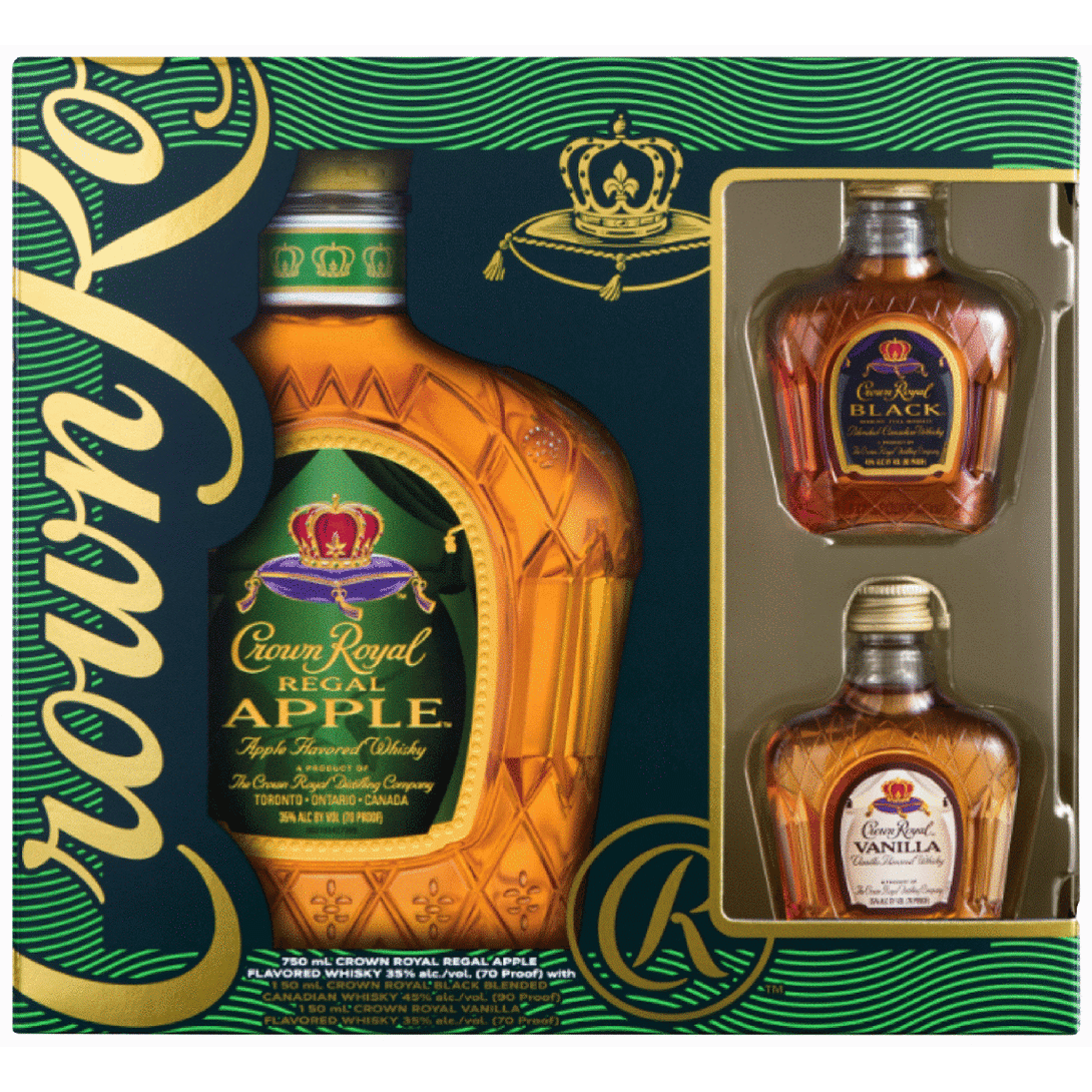 Crown Royal Regal Apple w/ Flask | Total Wine & More