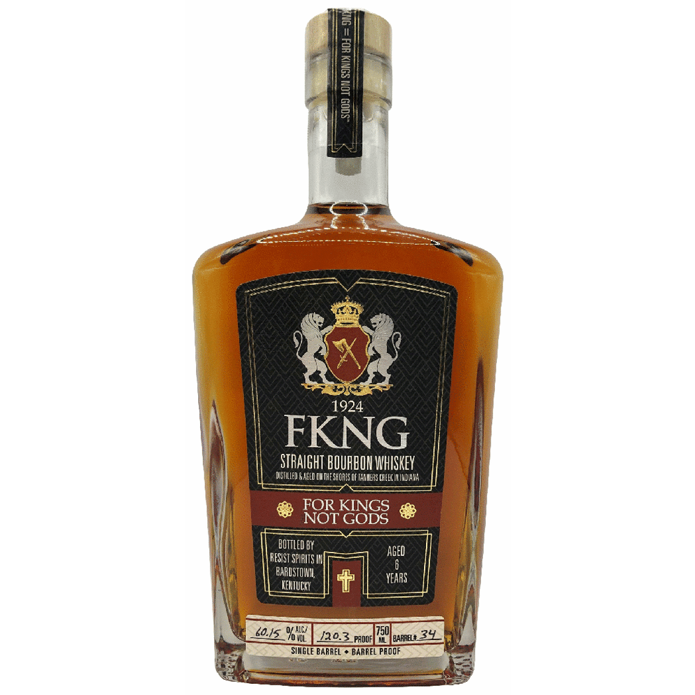 FKNG (For Kings Not Gods) Straight Bourbon 6Yr Barrel Select | Total ...