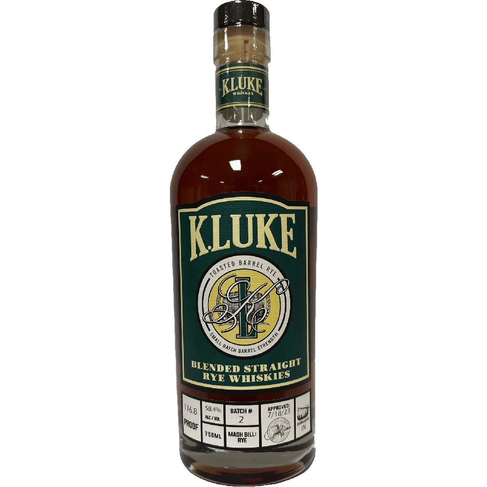 K.Luke Small Batch Toasted Barrel Barrel Strength Rye | Total Wine & More