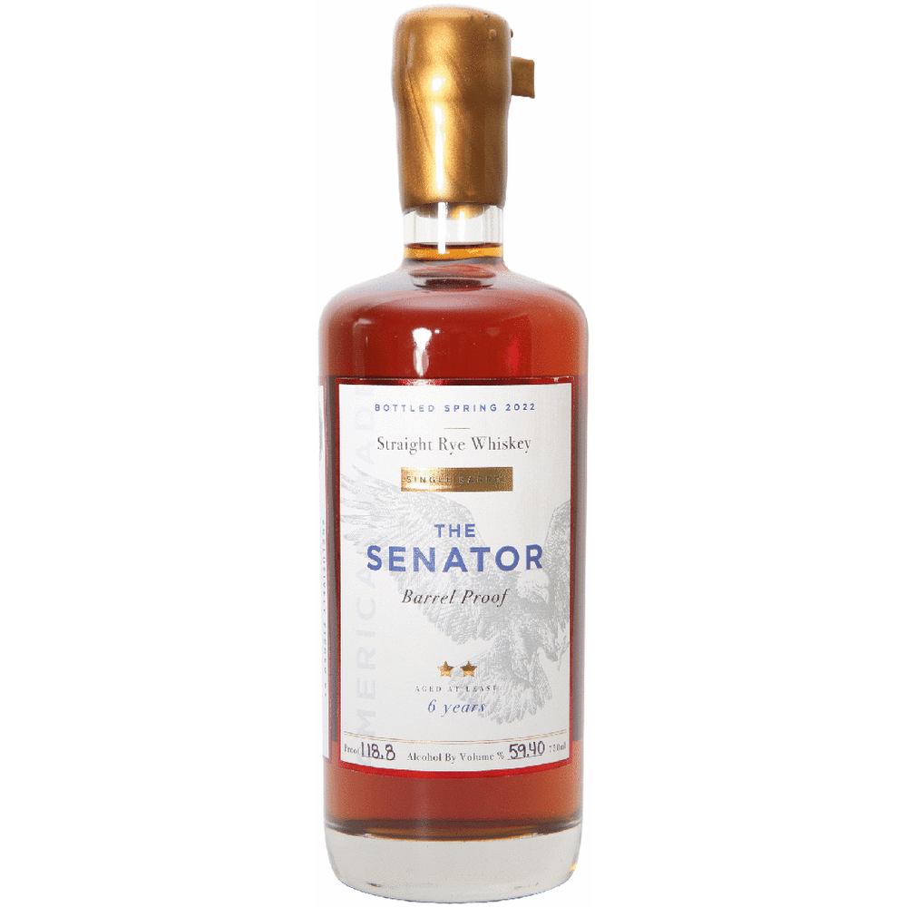 Proof & Wood The Senator 6 Year Rye Barrel Proof Barrel Select | Total ...