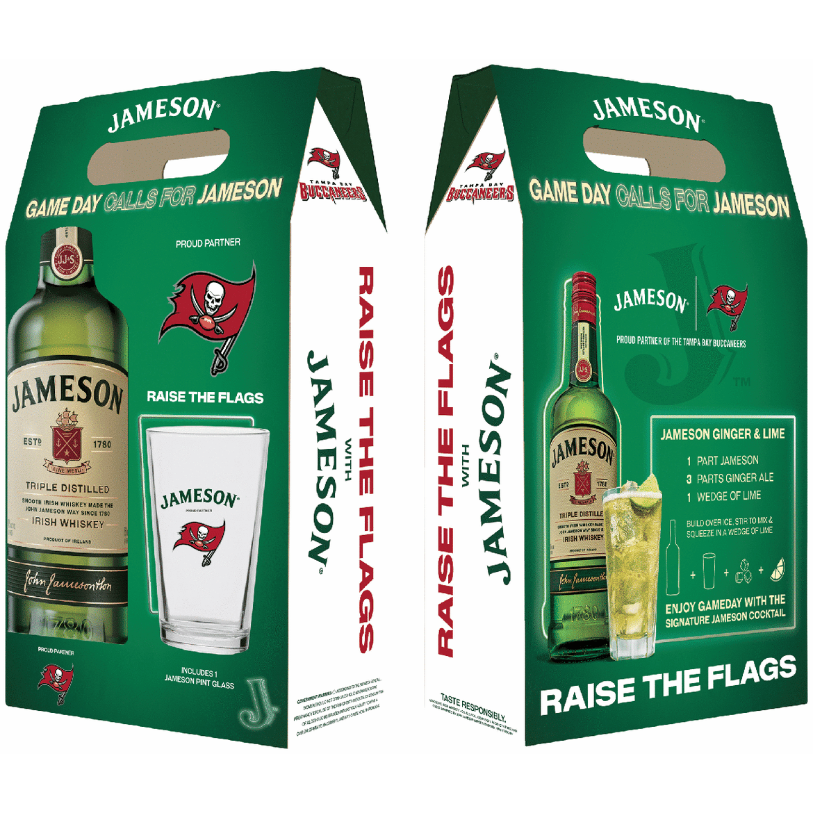 Jameson Tampa Bay Buccaneers with Flag | Total Wine & More