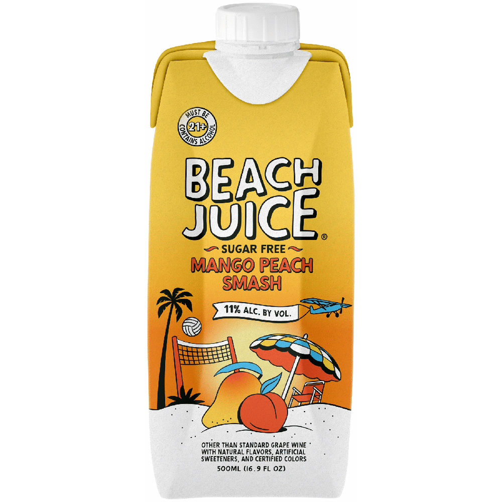 Beach Juice Mango Peach Smash | Total Wine & More