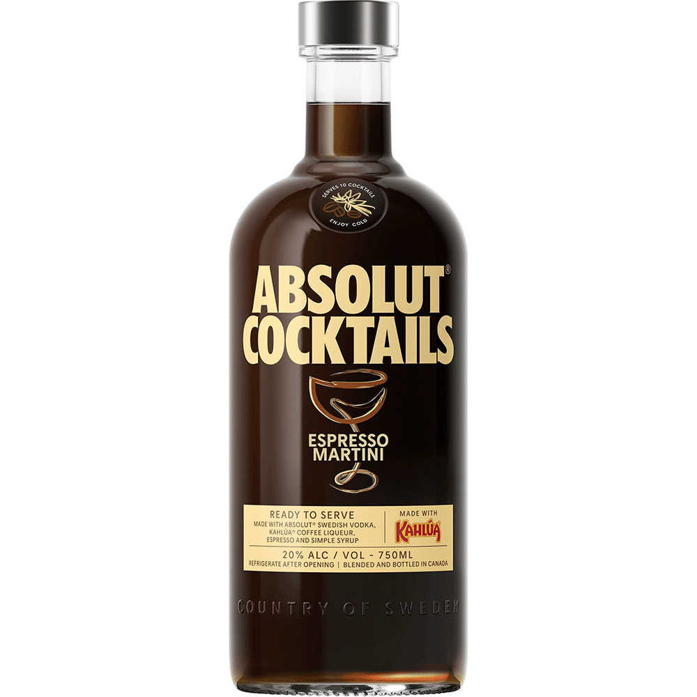 Absolut Cocktails Espresso Martini | Total Wine & More