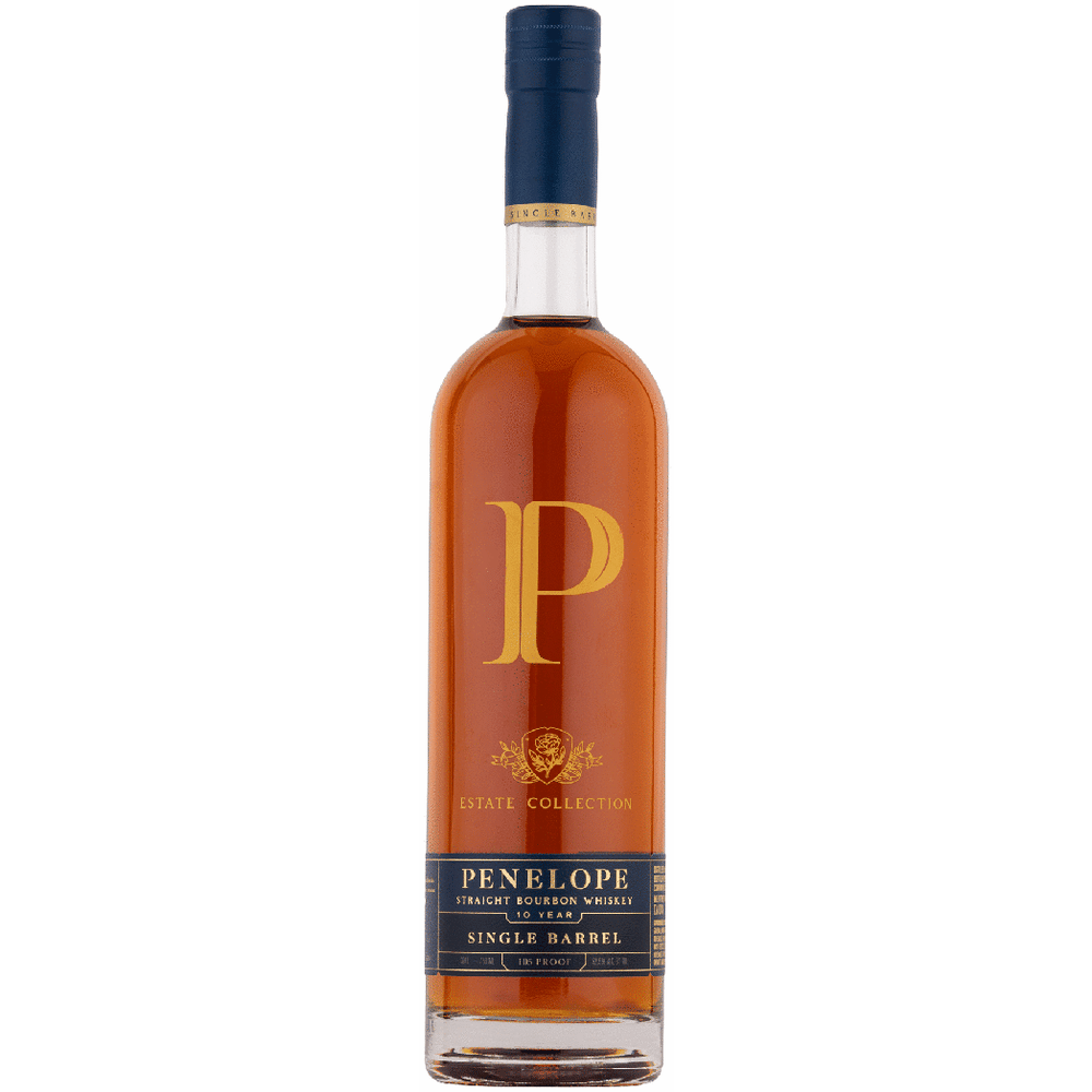 Penelope Estate Collection 10 Yr Single Barrel 105 Proof Bourbon ...