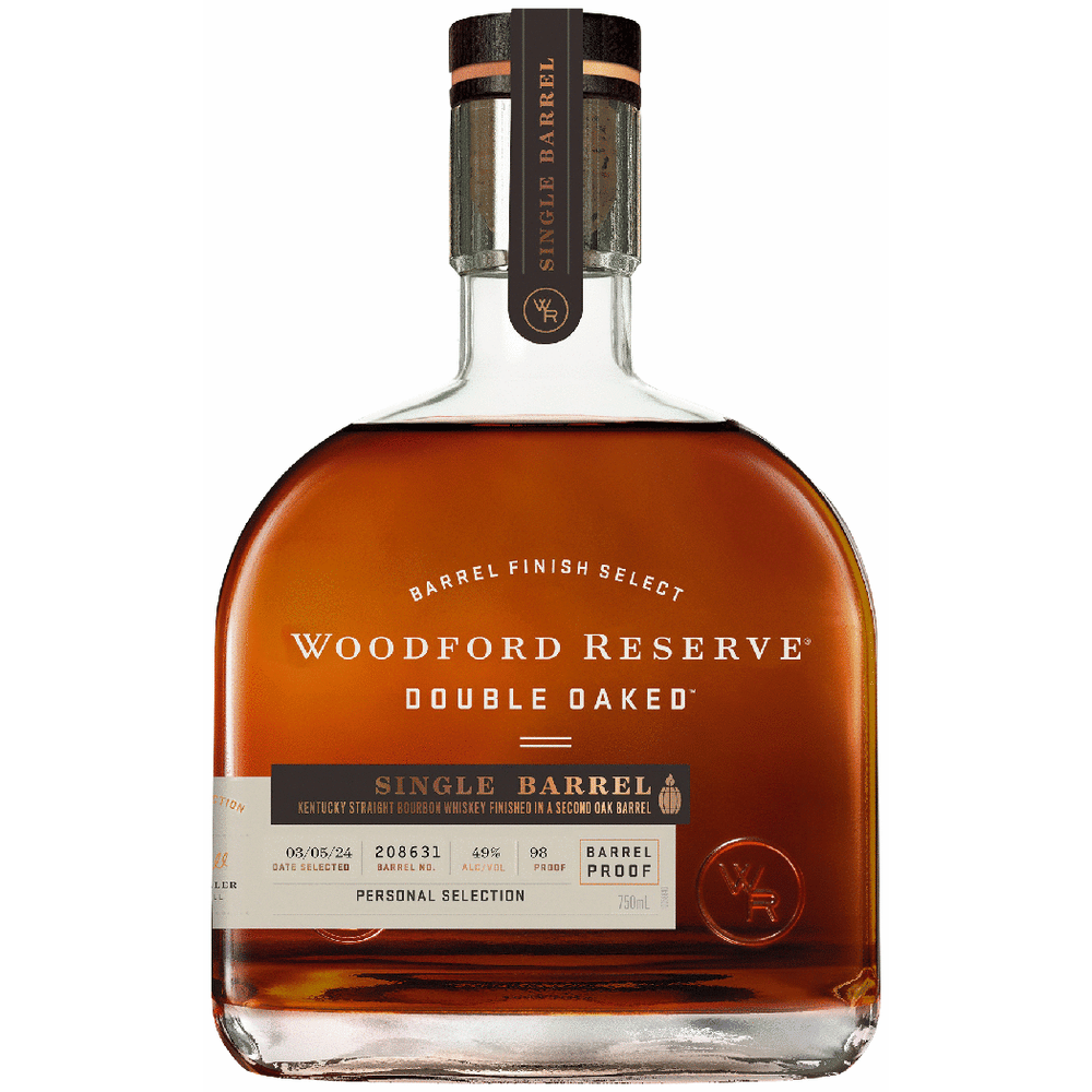 Woodford Reserve Double Oaked Barrel Proof Barrel Select | Total Wine ...