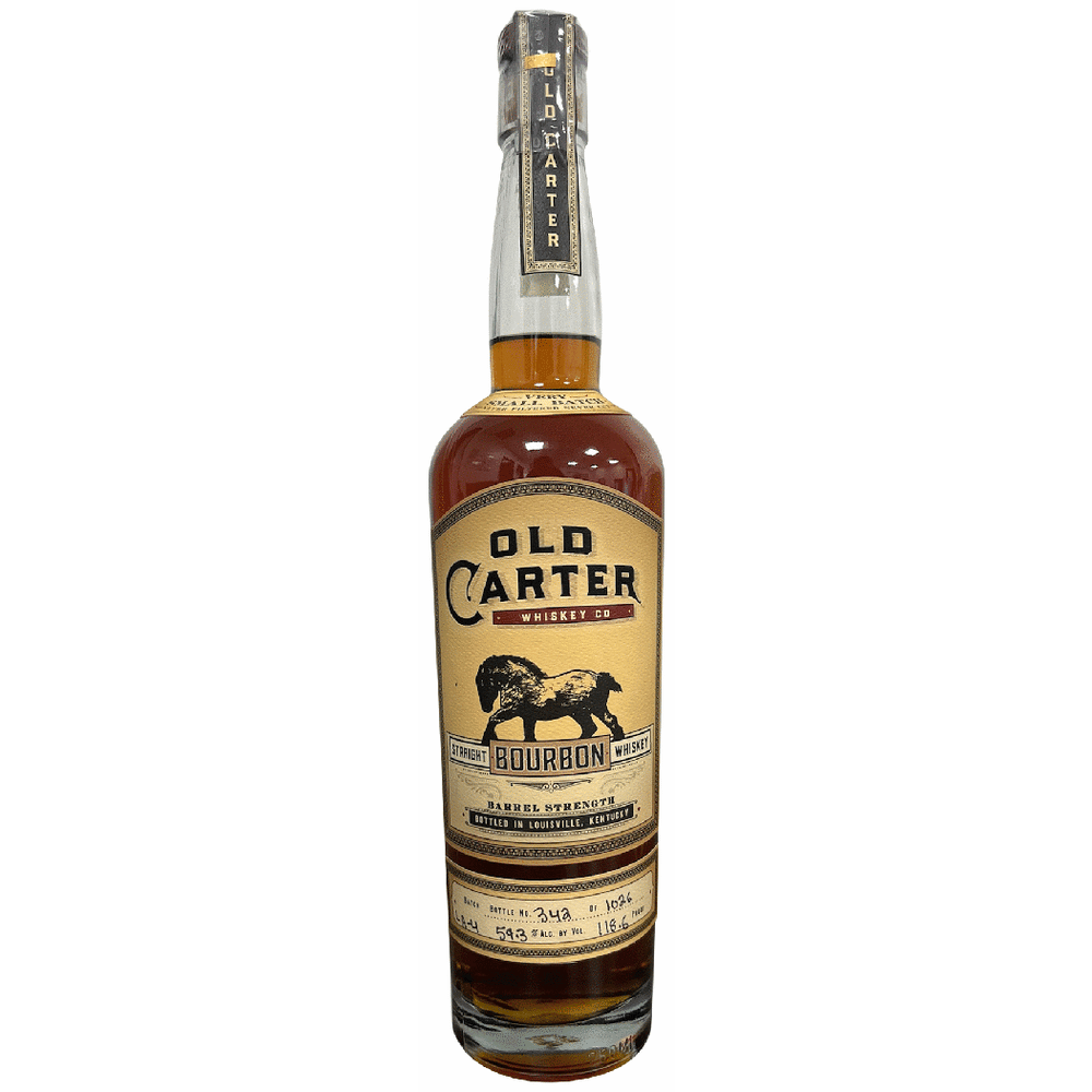 Old Carter Straight Bourbon Whiskey Very Small Batch 4 | Total Wine & More