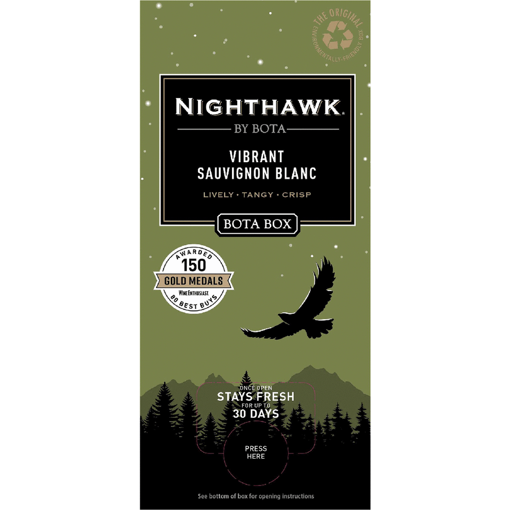 Bota Box Nighthawk Vibrant Sauvignon Blanc | Total Wine & More