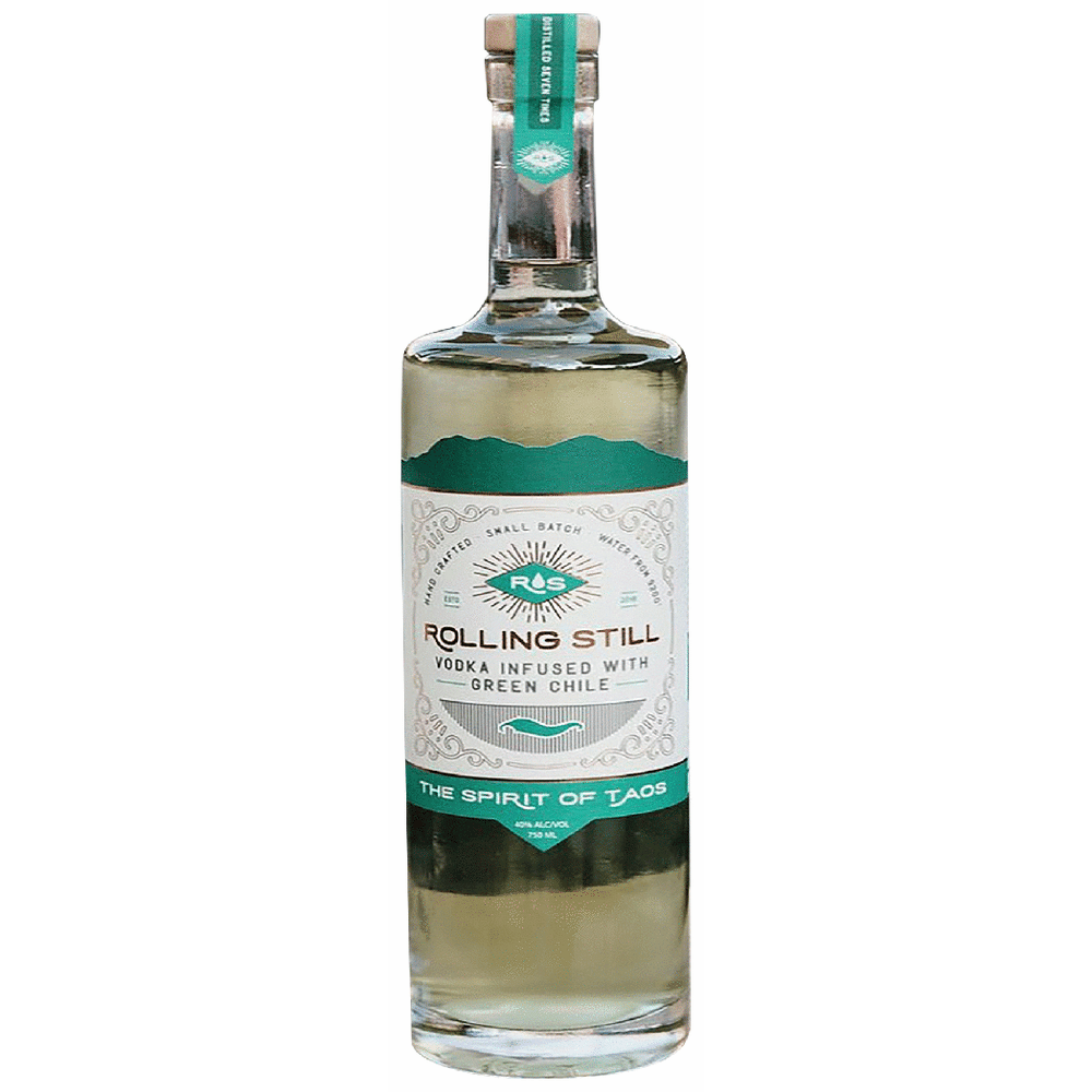 Rolling Still Green Chile Vodka | Total Wine & More