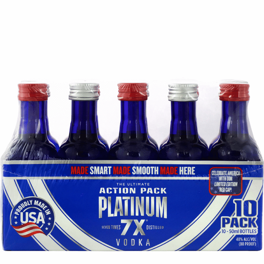 Platinum Vodka 7X Action Pack | Total Wine & More