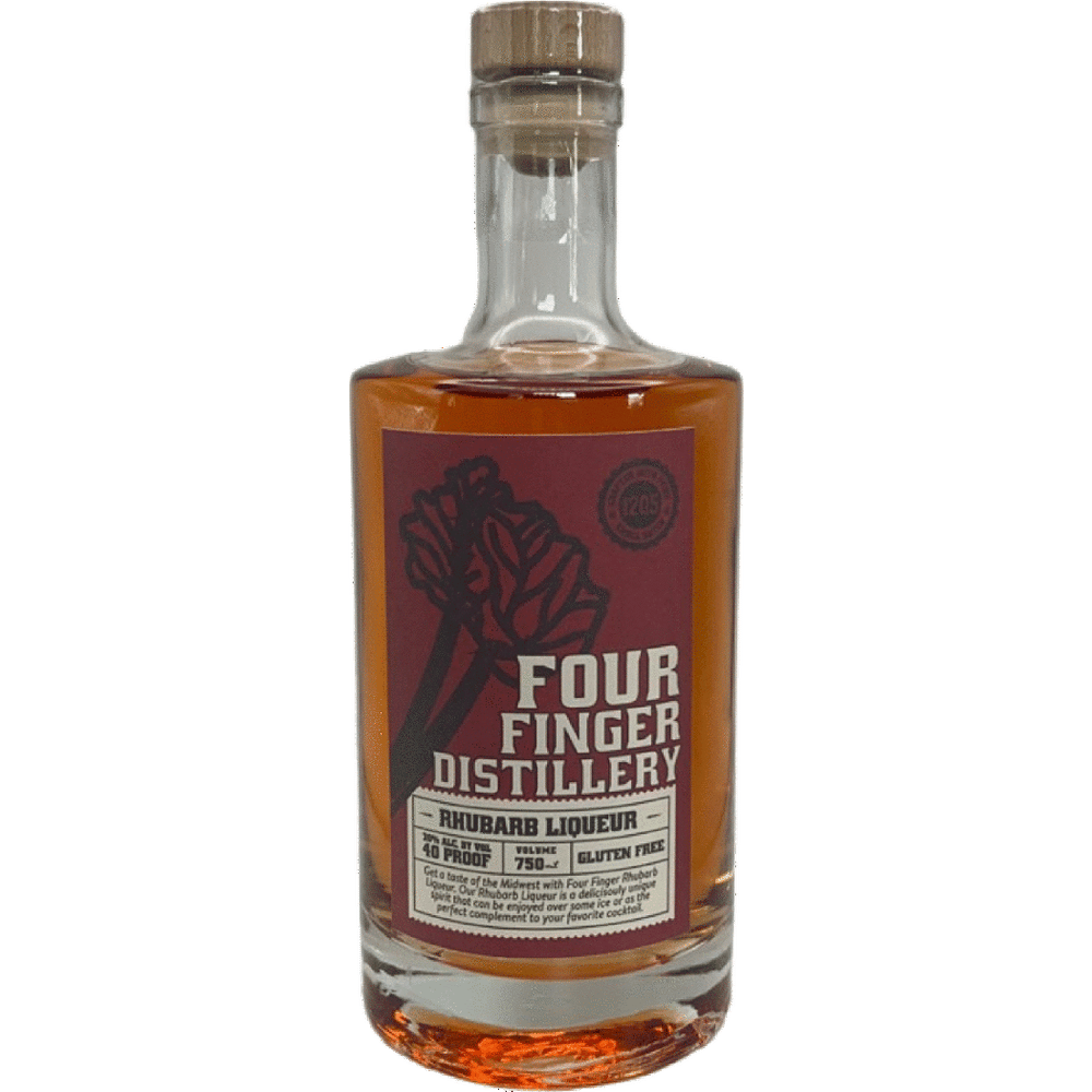 Four Finger Distillery Rhubarb Liqueur | Total Wine & More