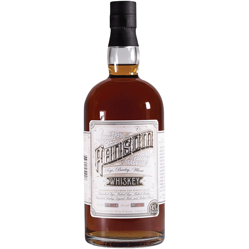 Ransom Rye Barley Wheat Whiskey | Total Wine & More