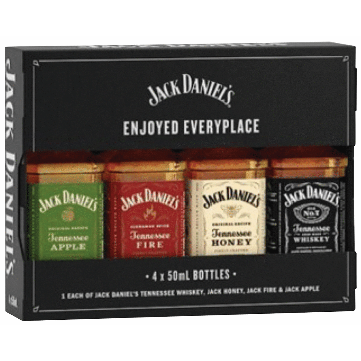 Jack Daniels Black Honey Fire Apple 4pck | Total Wine & More