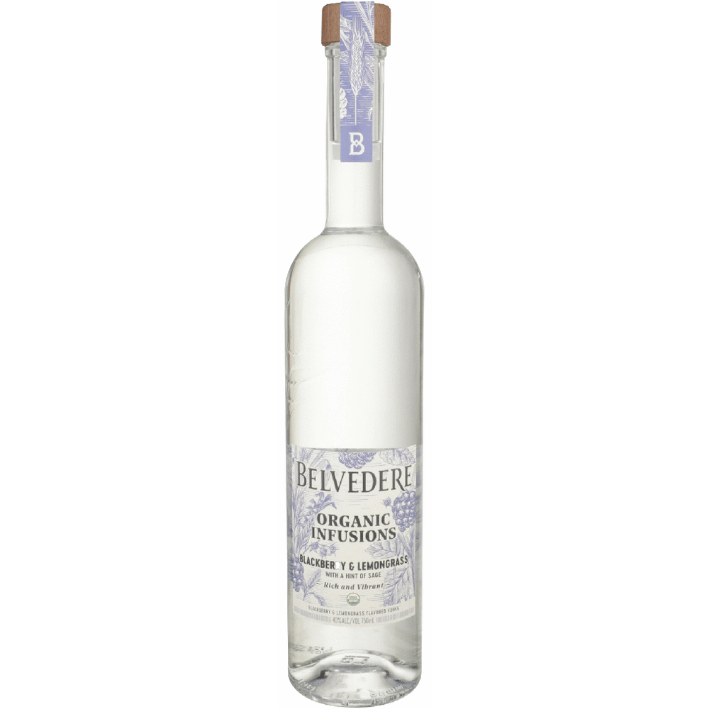 Belvedere Organic Infusions Blackberry & Lemongrass Vodka | Total Wine ...