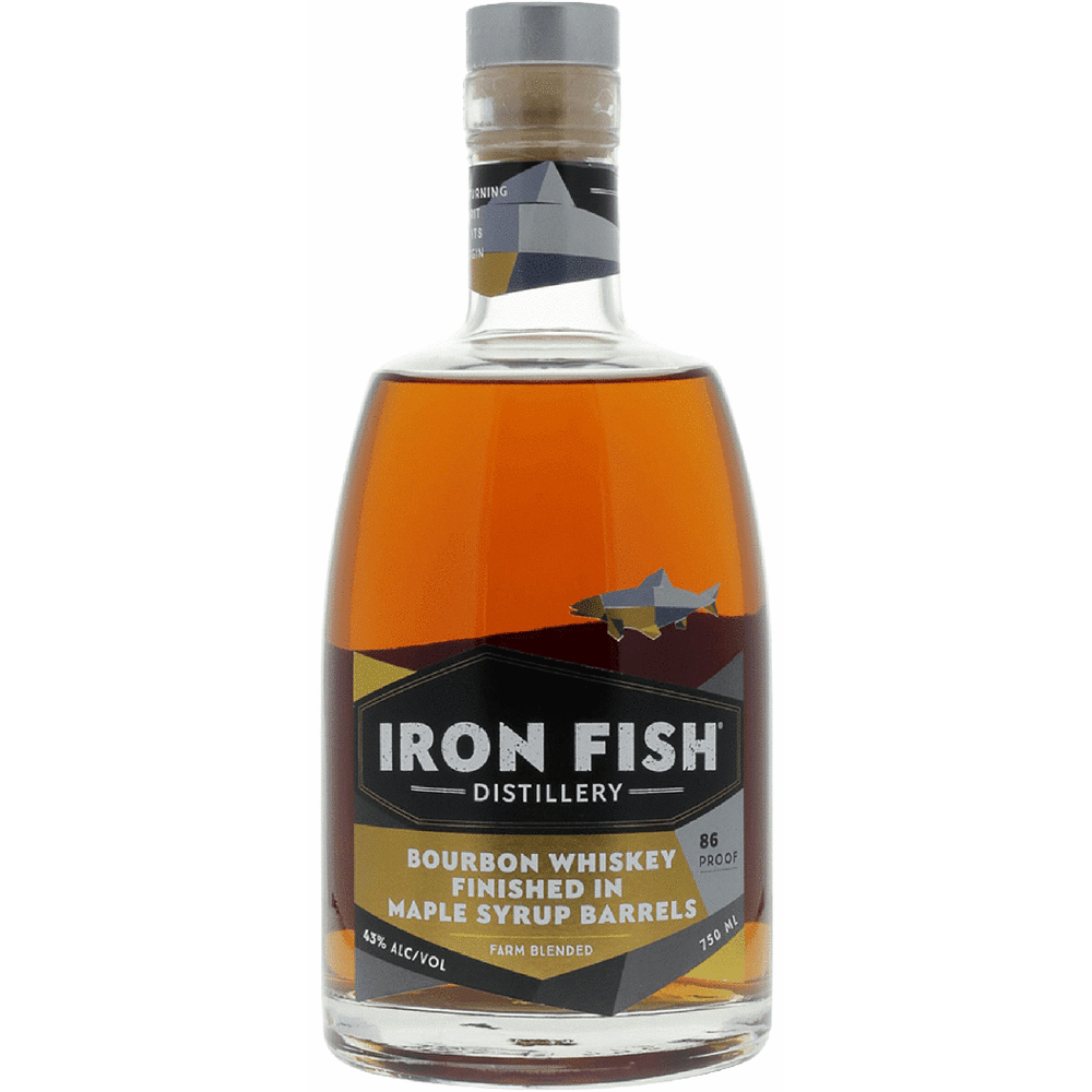 Iron Fish Maple Cask Finish Barrel Strength Bourbon | Total Wine & More