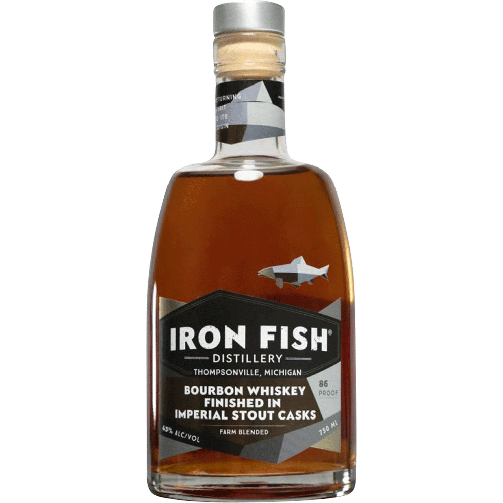 Iron Fish Stout Cask Bourbon | Total Wine & More