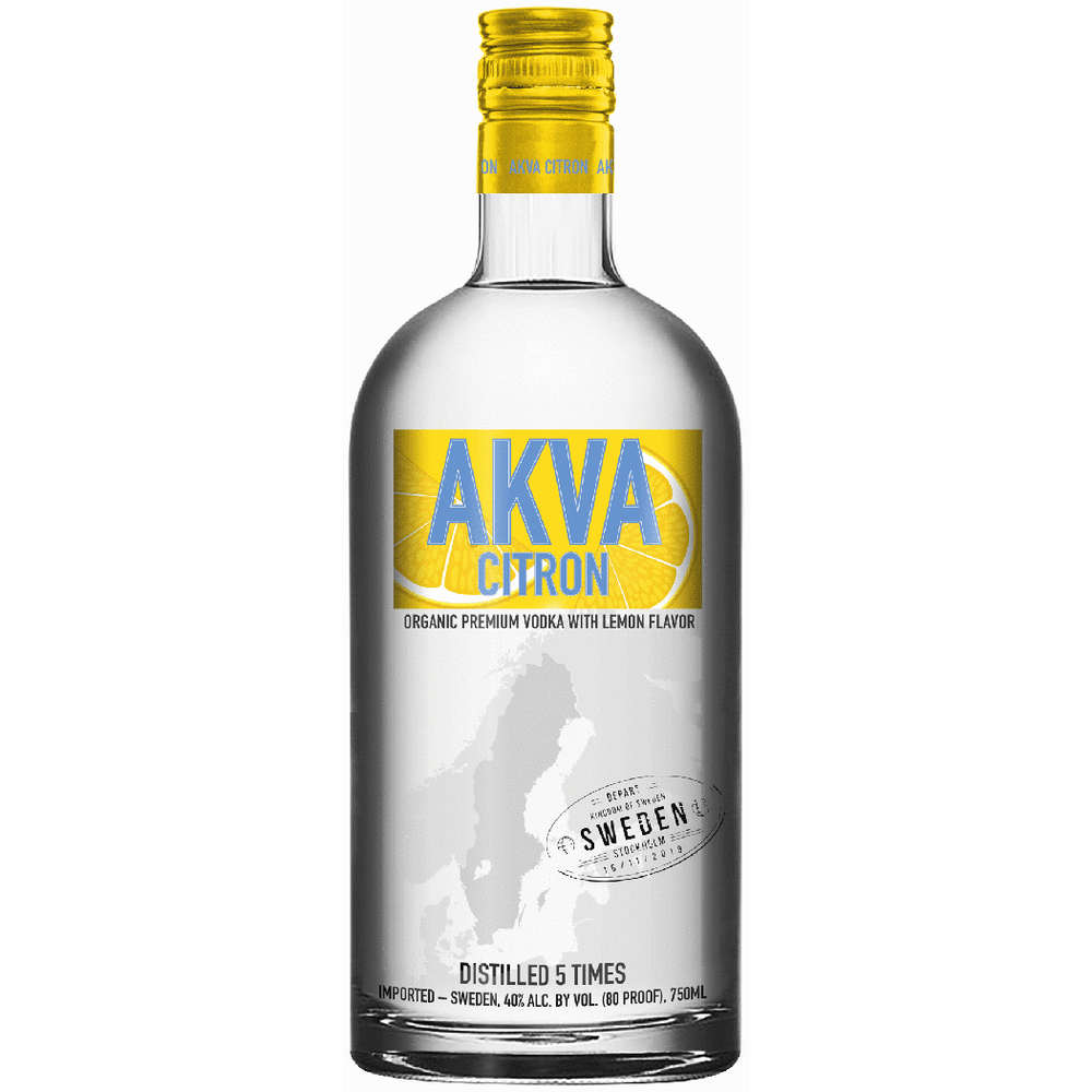 Akva Citron Swedish Vodka | Total Wine & More