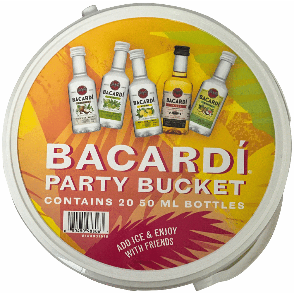 Bacardi Flavored Rum Party Bucket | Total Wine & More
