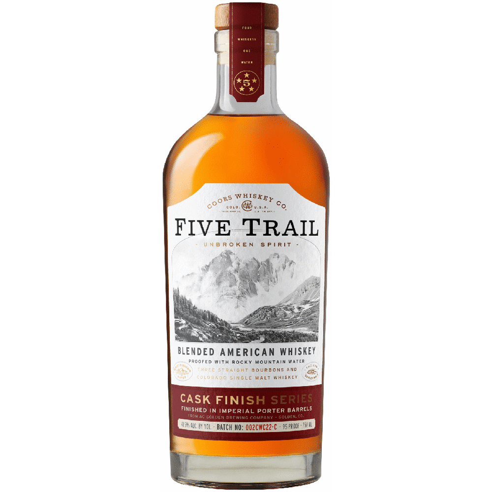 Five Trail Cask Finish Series Imperial Porter Blended American Whiskey ...