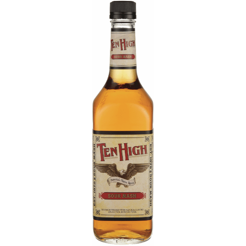 Ten High Sour Mash Bourbon Whiskey | Total Wine & More