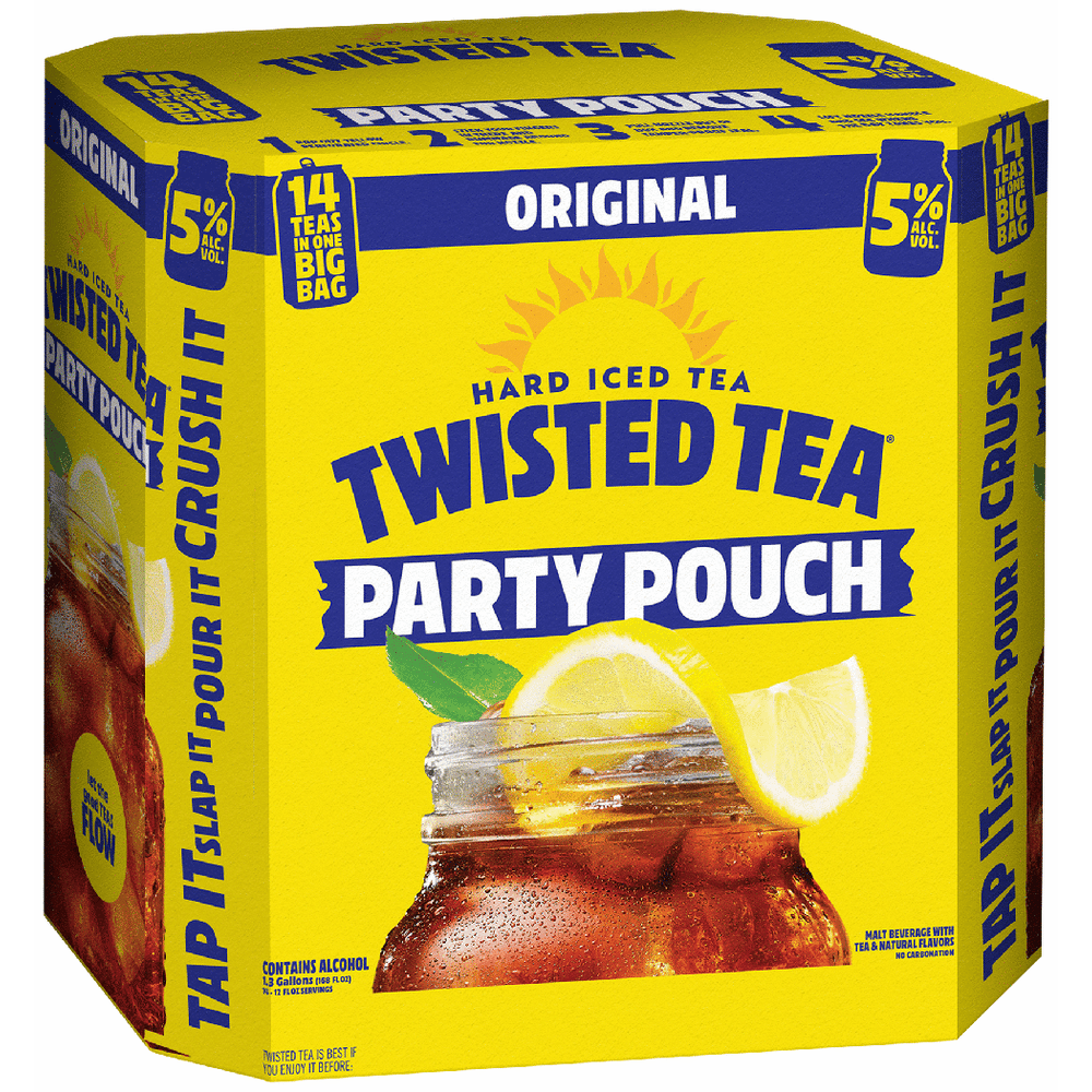 Twisted Tea Original Party Pouch Hard Iced Tea | Total Wine & More