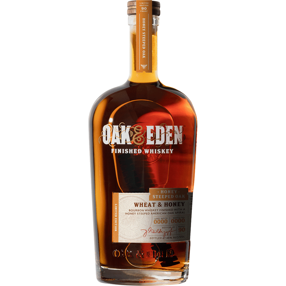 Oak & Eden Wheat & Honey Bourbon Whiskey | Total Wine & More