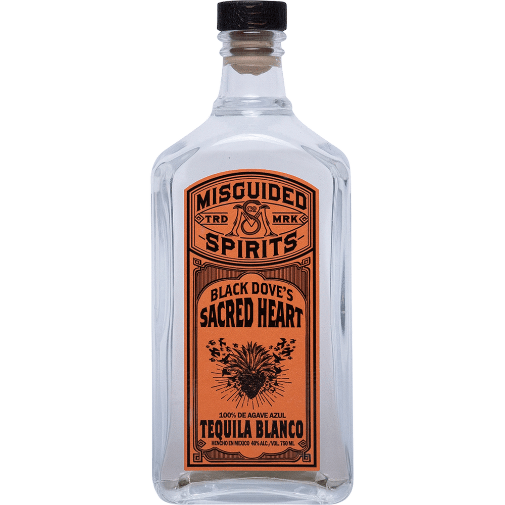Misguided Spirits Black Dove's Sacred Heart Blanco Tequila | Total Wine ...
