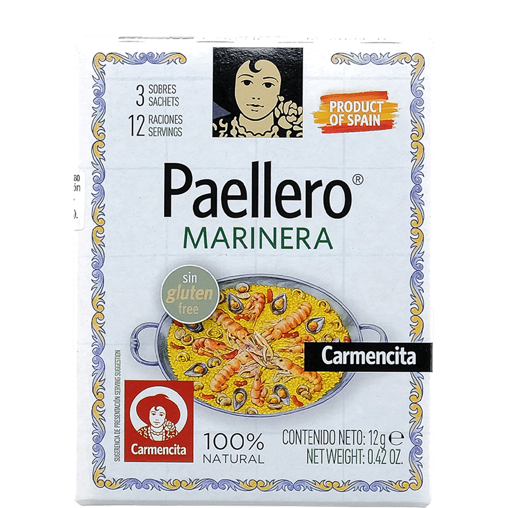 Carmencita Seafood Paella Spice Mix - 3packets | Total Wine & More