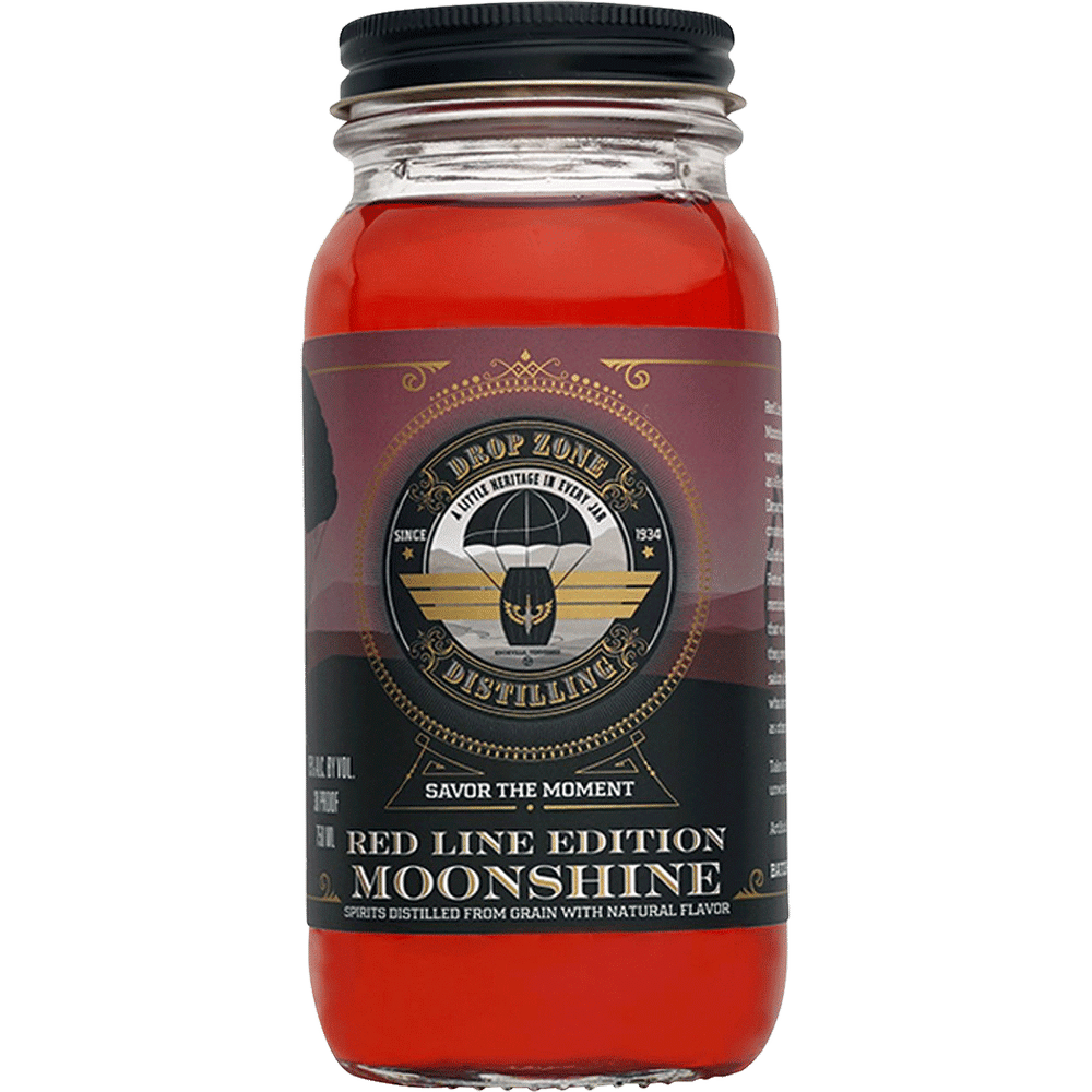 Drop Zone Red Line Edition Moonshine | Total Wine & More