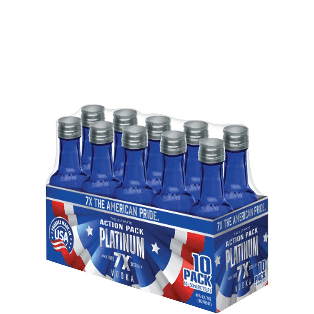Platinum Vodka 7X Action Pack | Total Wine & More