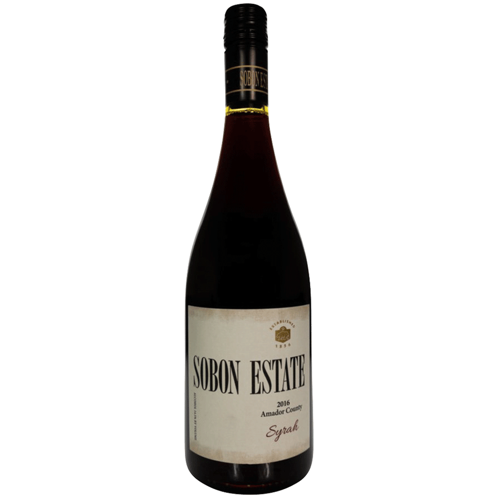 Sobon Estate Syrah | Total Wine & More