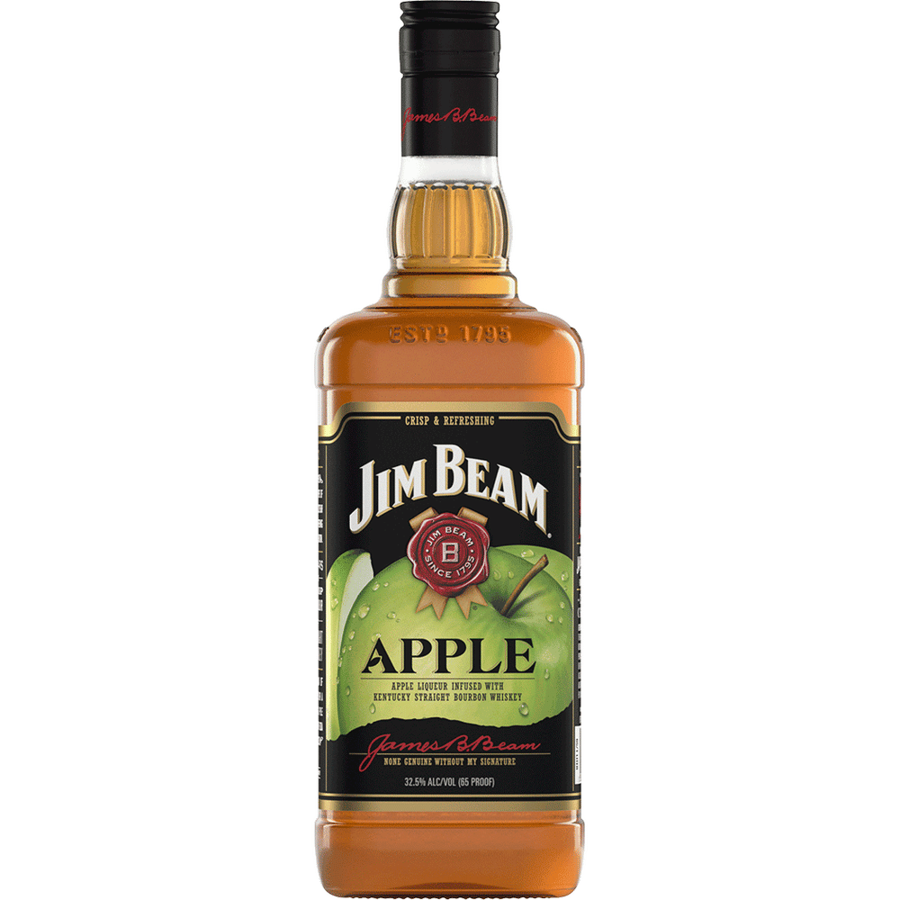 Jim Beam Apple Bourbon Whiskey | Total Wine & More - 1L