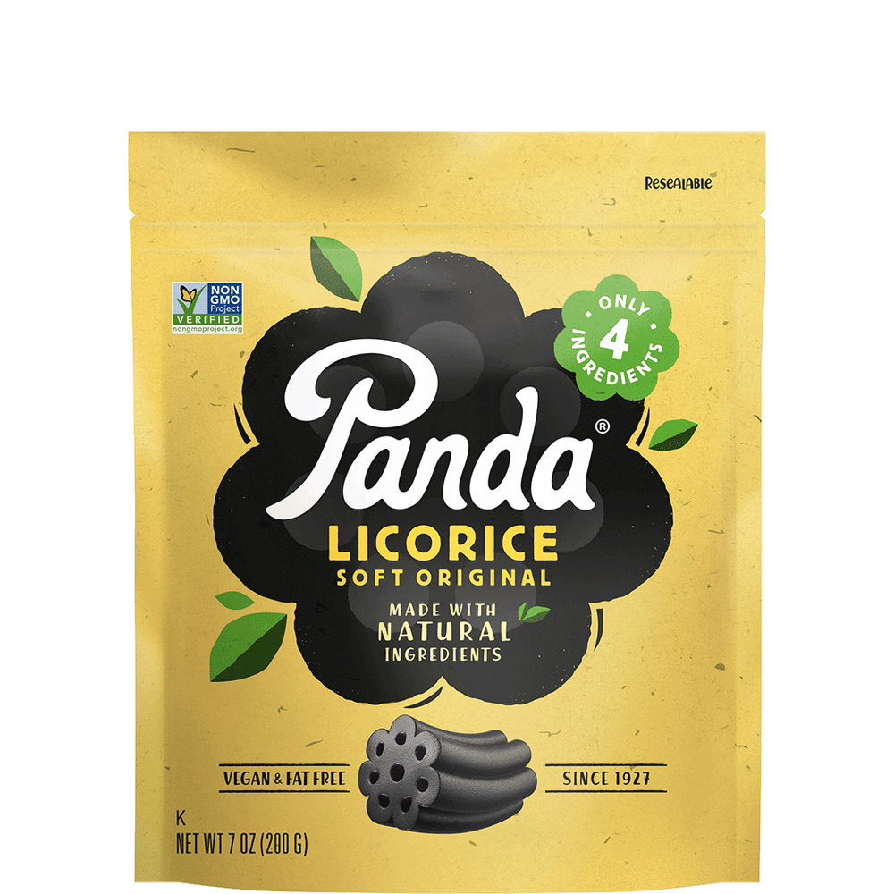 Panda Licorice Black Chews Nat | Total Wine & More