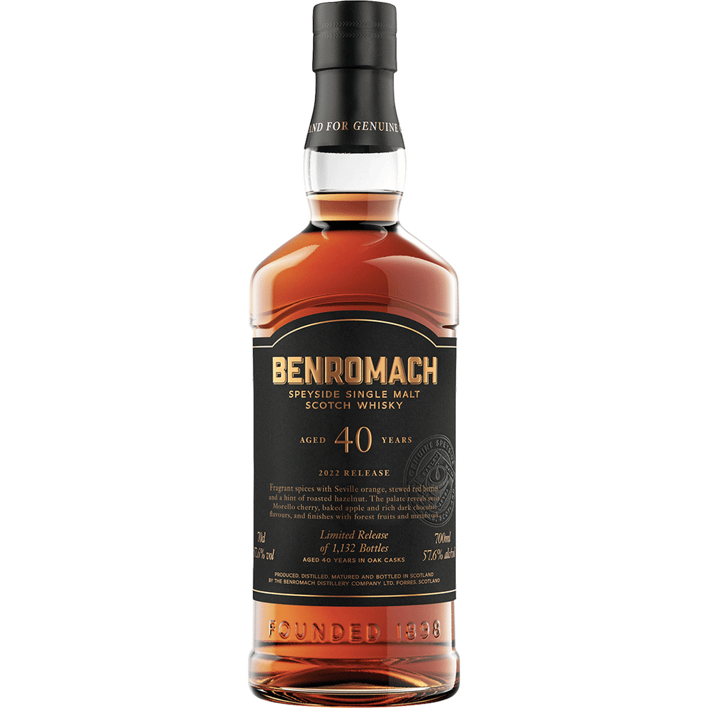 Benromach 40Yr Single Malt Scotch | Total Wine & More