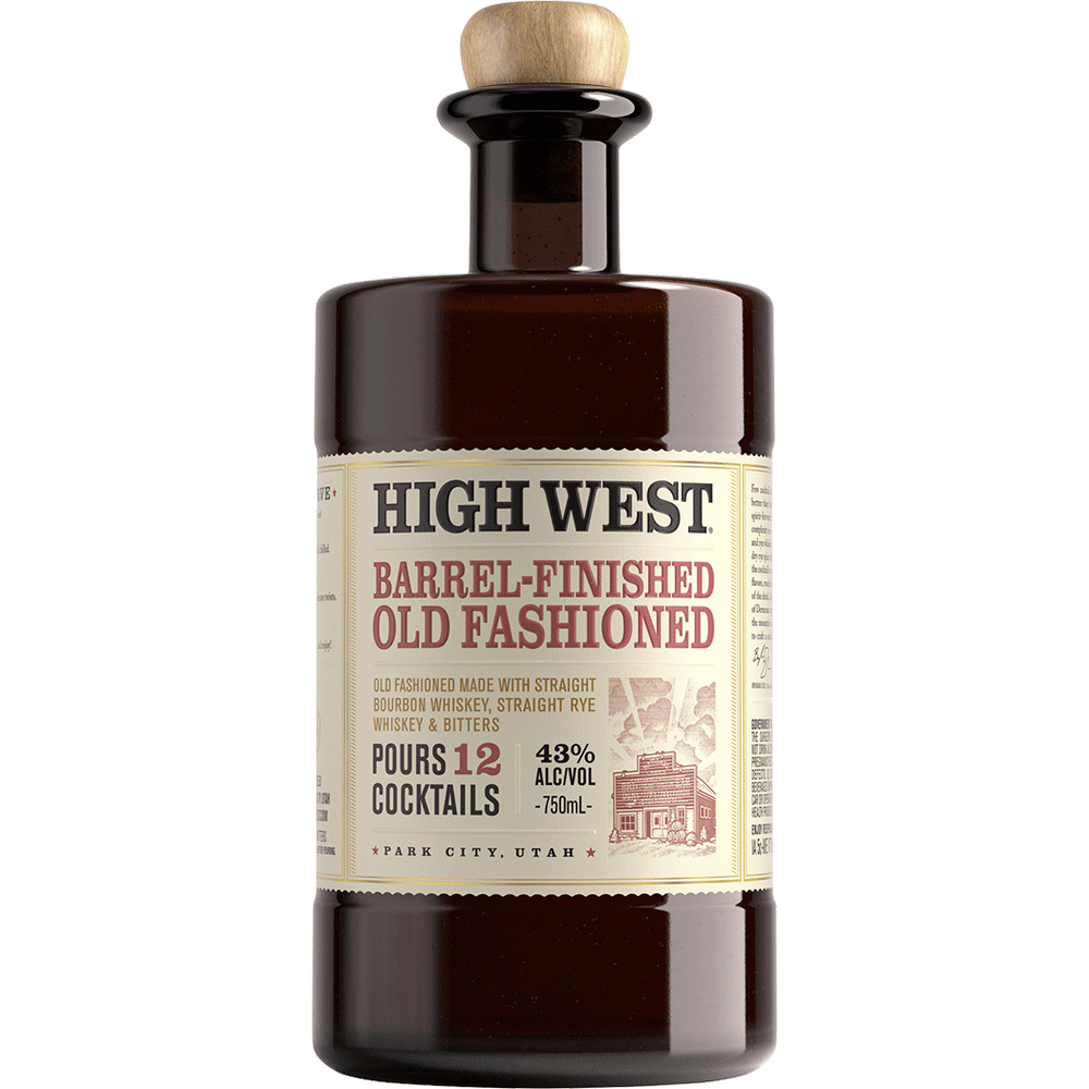 High West Old Fashioned Barrel Finished Cocktail | Total Wine & More