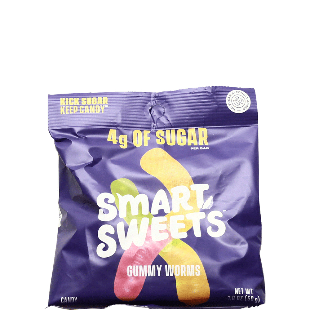 Smartsweets Gummy Worms | Total Wine & More