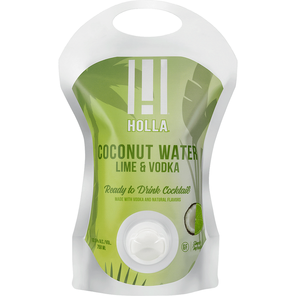 Holla Coconut Water Lime Organic Vodka RTD | Total Wine & More