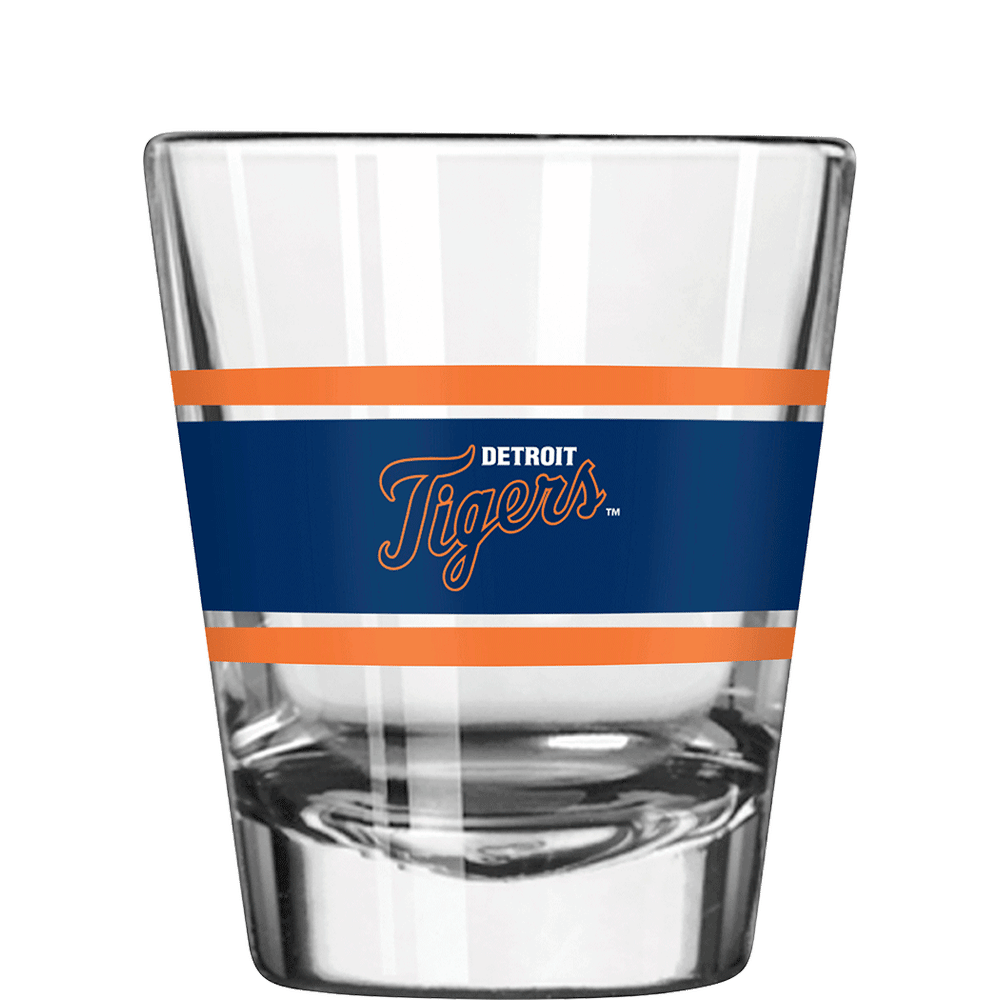 Detroit Tigers 2oz Stripe Shot Glass | Total Wine & More