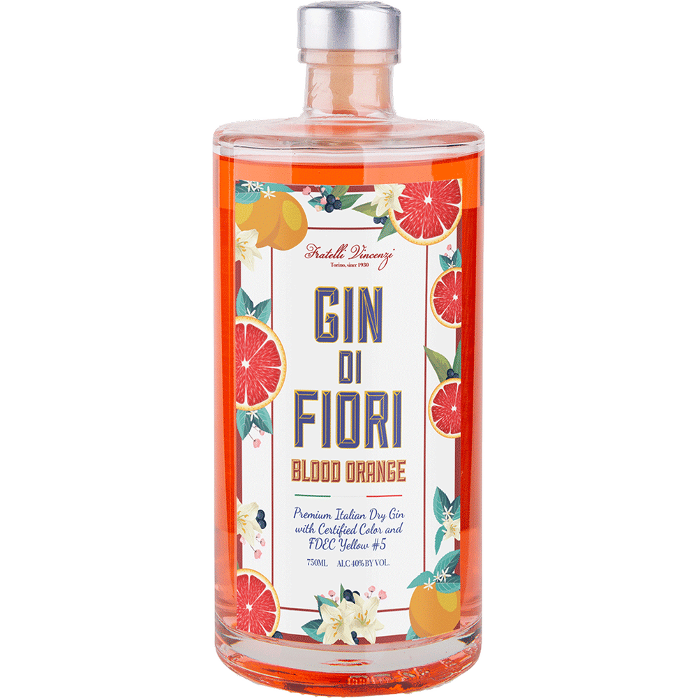 Fratelli Vincenzi Gin di Fiori Blood Orange | Total Wine & More