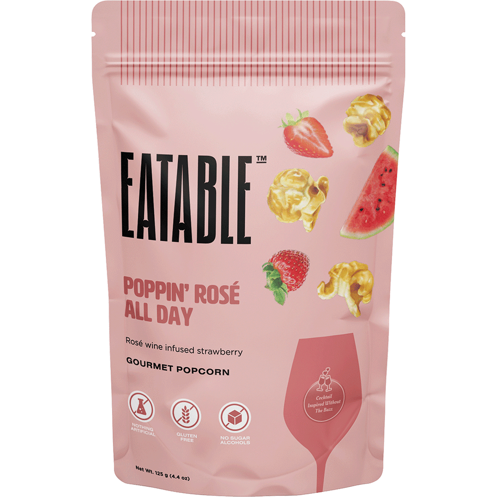 Eatable Poppin Rose Popcorn | Total Wine & More