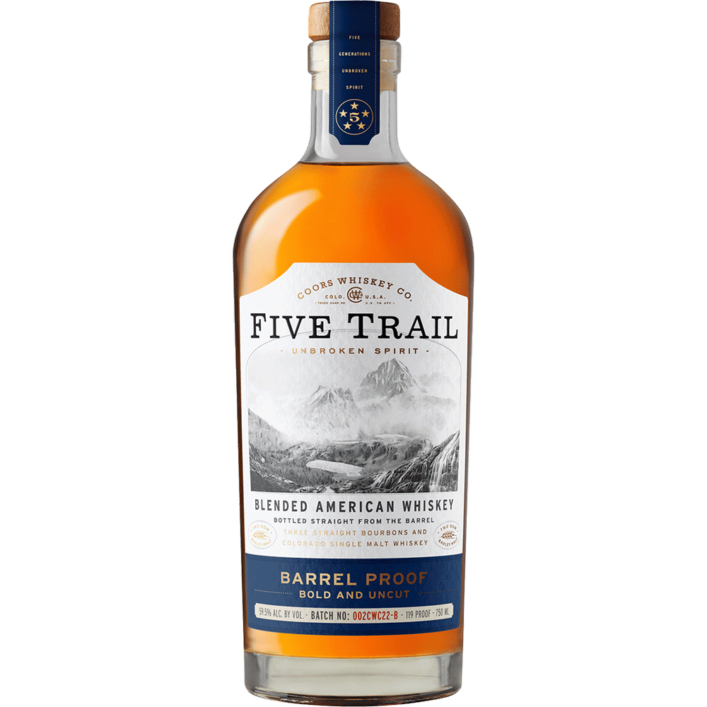 Five Trail Barrel Proof Whiskey | Total Wine & More