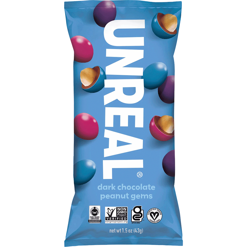 Unreal Choc Gems Dark Peanut | Total Wine & More