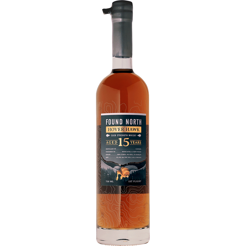 Found North Hover Hawk 15 Yr First Flight Cask Strength Whisky | Total Wine & More