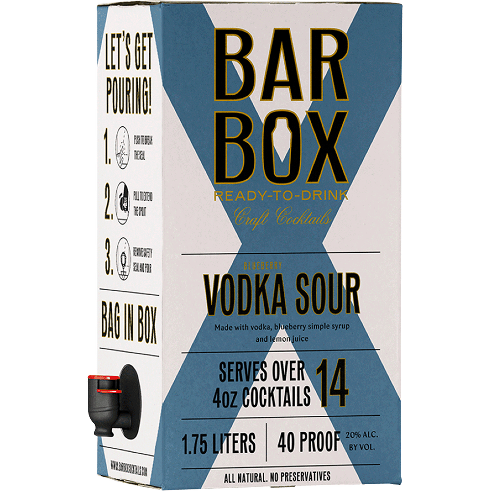Bar Box Blueberry Vodka Sour | Total Wine & More
