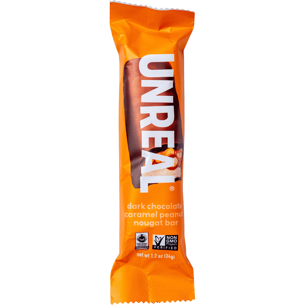 Unreal Bar Dark Chocolate Caramel Peanut | Total Wine & More