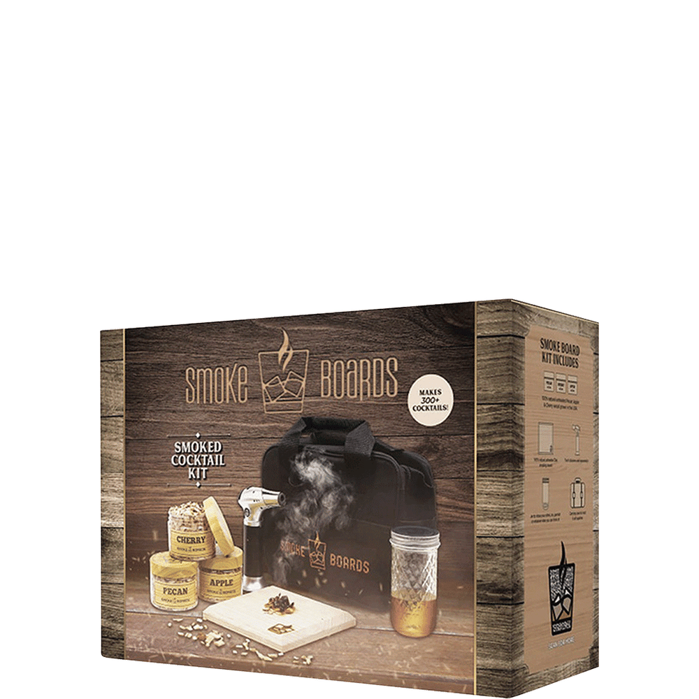 Smoke Boards 7 Piece Smoked Cocktail Kit | Total Wine & More