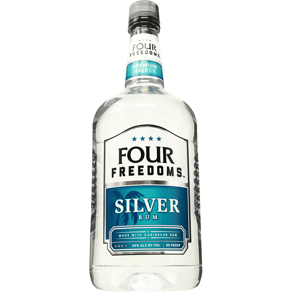 Four Freedoms Silver Rum Plastic | Total Wine & More