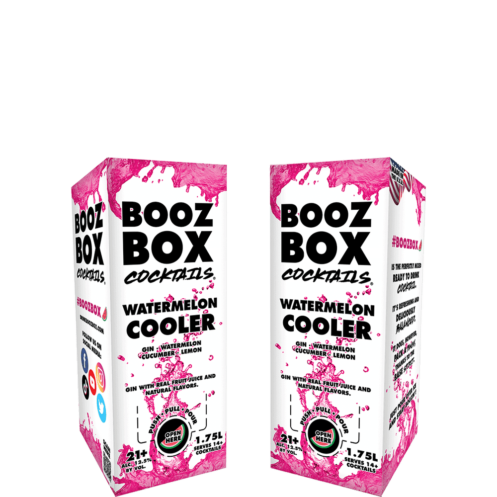 Booz Box Watermelon Cooler | Total Wine & More